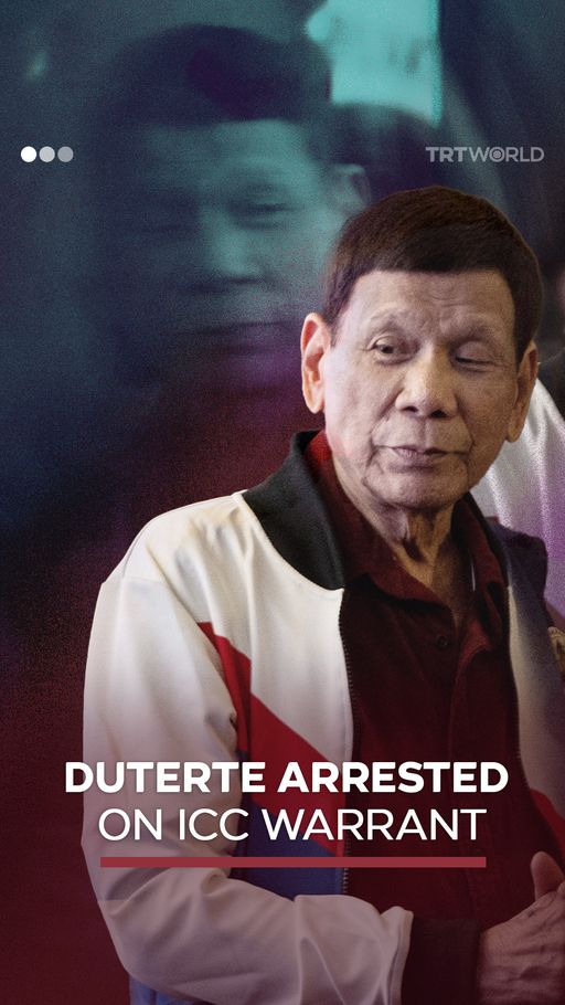 Ex-Philippines president Duterte arrested on ICC arrest warrant - TRT World