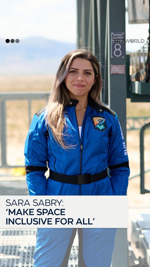 Sara Sabry: Make space inclusive for all - TRT World