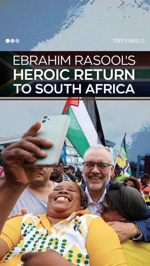Ebrahim Rasool's heroic return to South Africa - TRT World