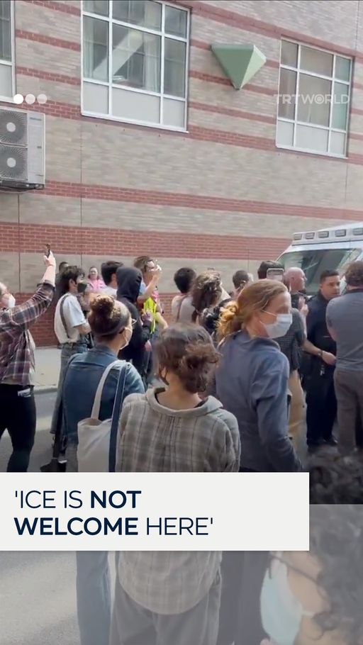Crowd protests against ICE in Rhode Island - TRT Global