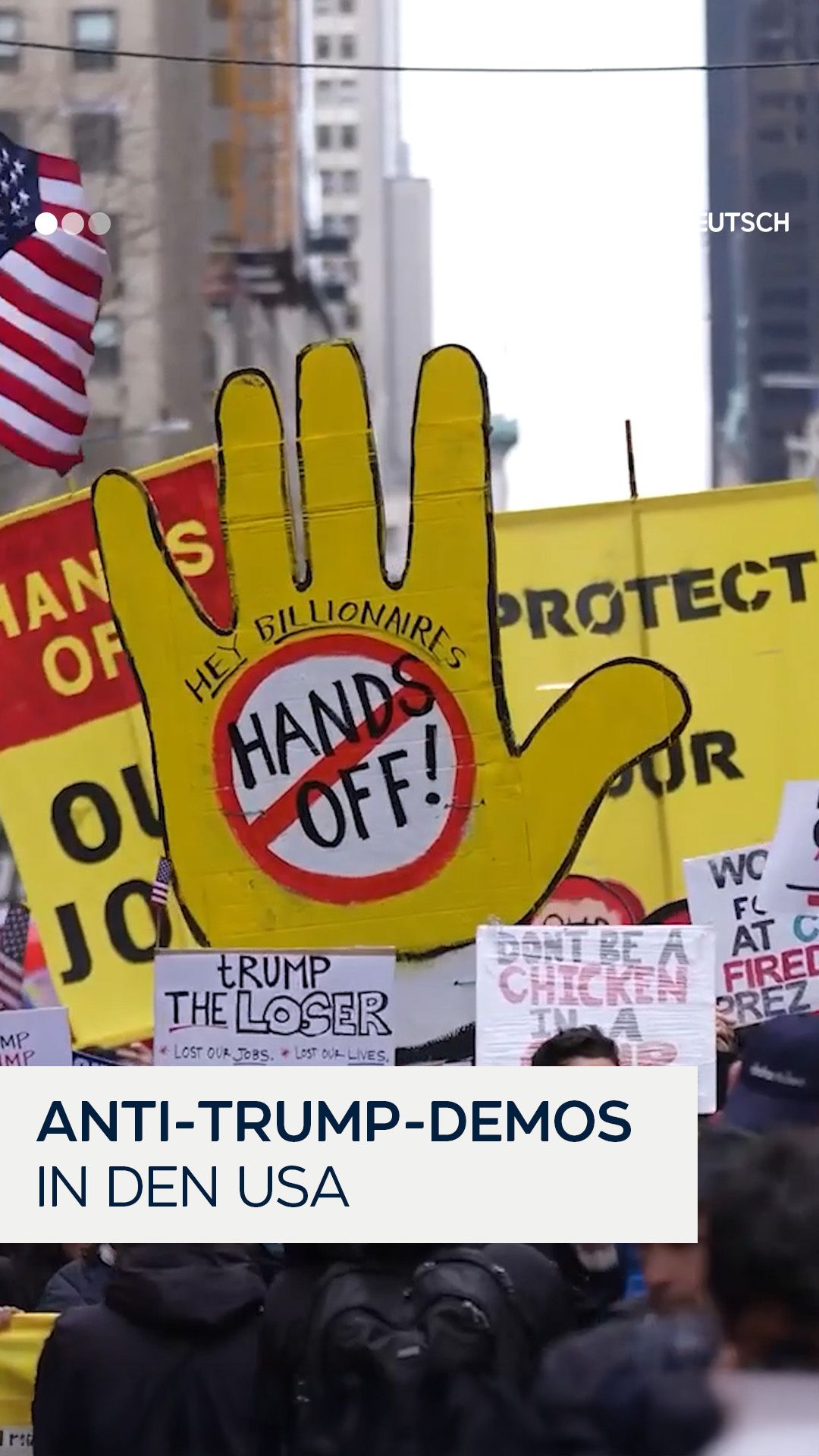 Anti-Trump-Demos in den USA
