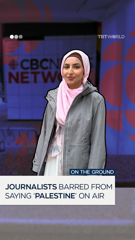 Journalists barred from saying ‘Palestine’ on air - TRT World