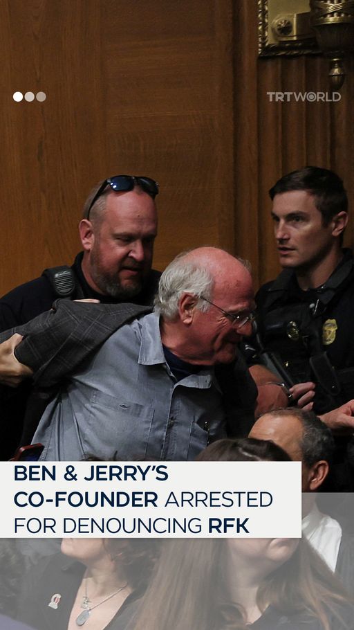 Ben & Jerry’s co-founder arrested for denouncing RFK - TRT Global