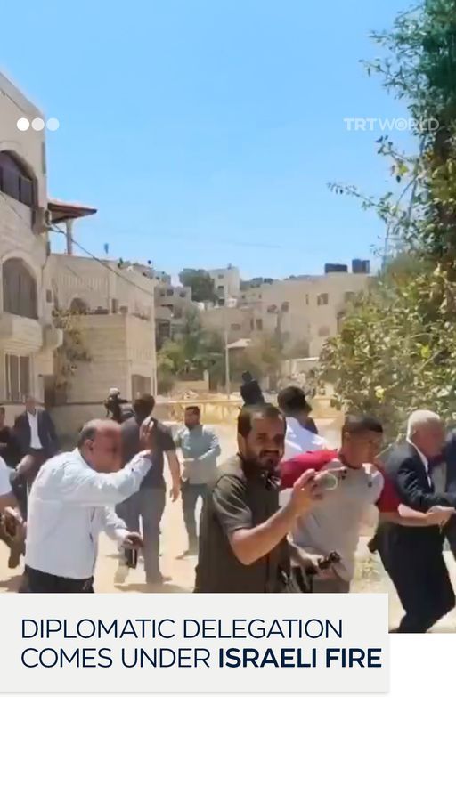 Israeli army opens fire on diplomatic delegation in occupied West Bank ...