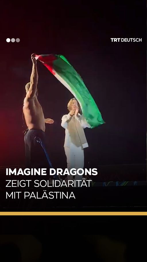 Imagine Dragons zeigt Solidarität mit Palästina - TRT Global