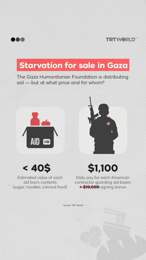 Starvation for sale in Gaza - TRT World