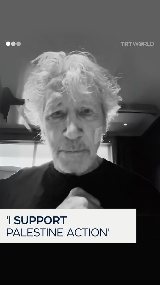 Roger Waters shows support for Palestine Action - TRT Global