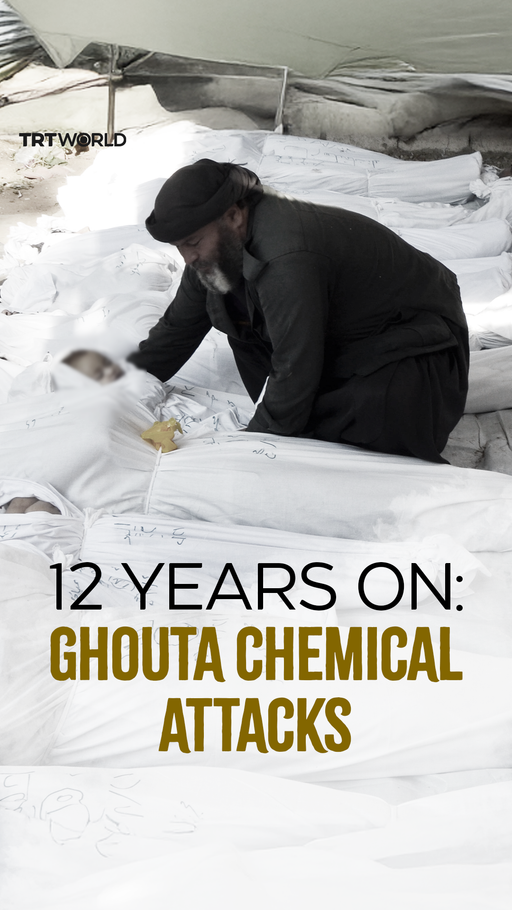 Victims of chemical attacks in Syria's Ghouta remembered on 12th ...