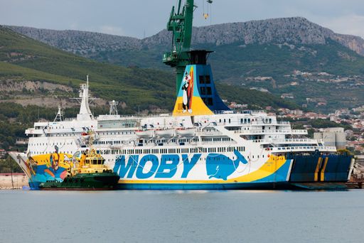 Brod Moby Drea napušta Split i hrvatske teritorijalne vode - TRT Balkan